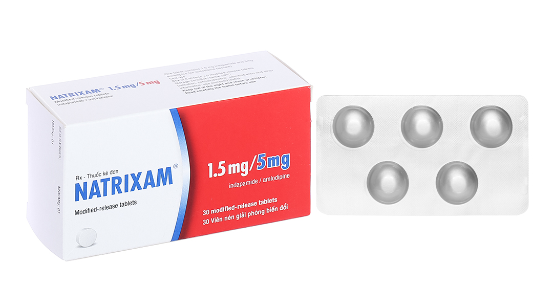Natrixam Tab 1.5mg/5mg B/6x5's (300110029823)